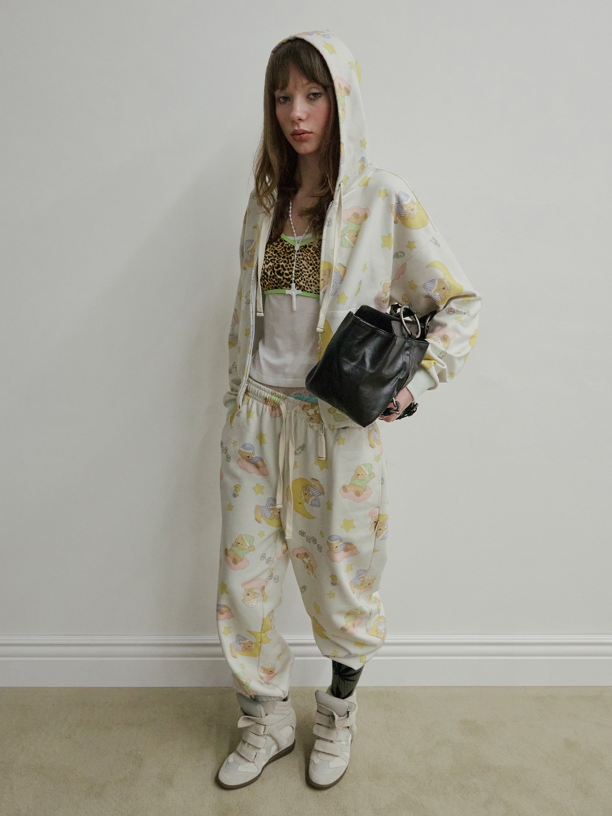 Sweet Dreams Hooded Zip-Up Butter – Sculptor